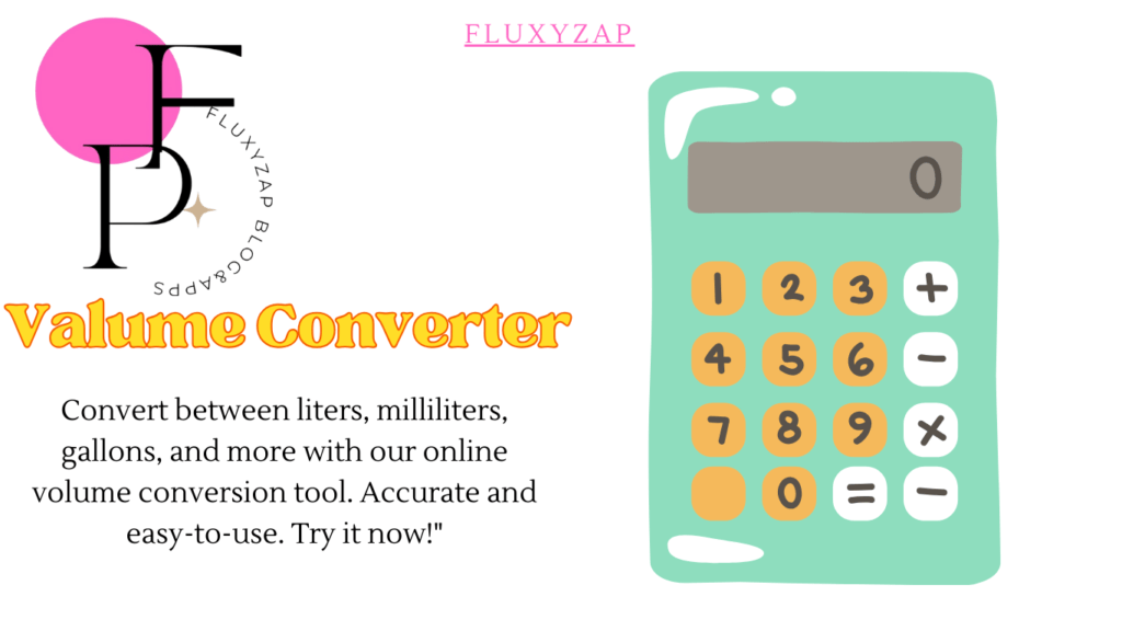 Online Volume Conversion Tool Liters to Milliliters, Gallons